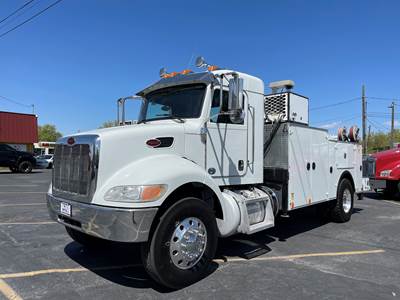 2015 Peterbilt 337 14' IMT Mechanic Body, 10,000 lb crane, & fully ...