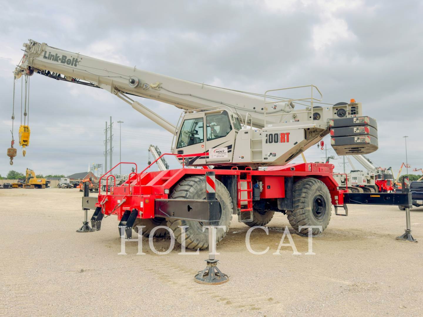 2019 Link-Belt 100 RT Crane For Sale, 4,400 Hours | Irving, TX ...