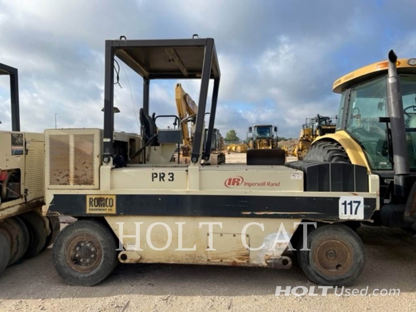 2006 Ingersoll-Rand PT125R Padfoot Roller Compactor For Sale, 5,016 ...