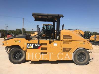 2019 Caterpillar CW34 Pneumatic Tired Roller For Sale, 845 Hours ...