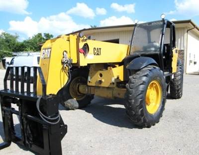 2005 Caterpillar TH460B Telehandler - 9000lb Capacity, 44ft Lift Height ...