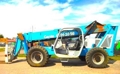 2006 Genie GTH-1056 Telehandler - 10000lb Capacity, 56ft Lift Height ...