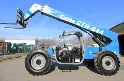 2014 Genie GTH-844 Telehandler - 8000lb Capacity, 44ft Lift Height For ...