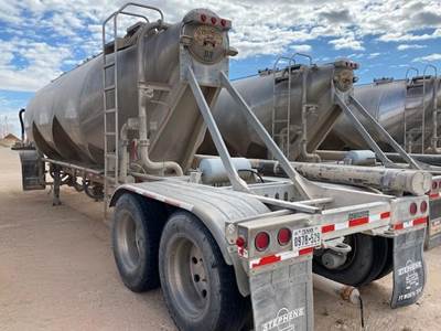 2017 Stephens Tandem Axle Aluminum Dry Bulk / Pneumatic Tank Trailer ...