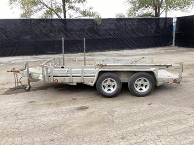 2007 Aluma 8212 TANDEM AXLE Equipment Transport Trailer For Sale | Des ...