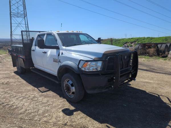 2015 Dodge RAM 550 CREW CAB Flatbed Truck For Sale | Weatherford, TX ...
