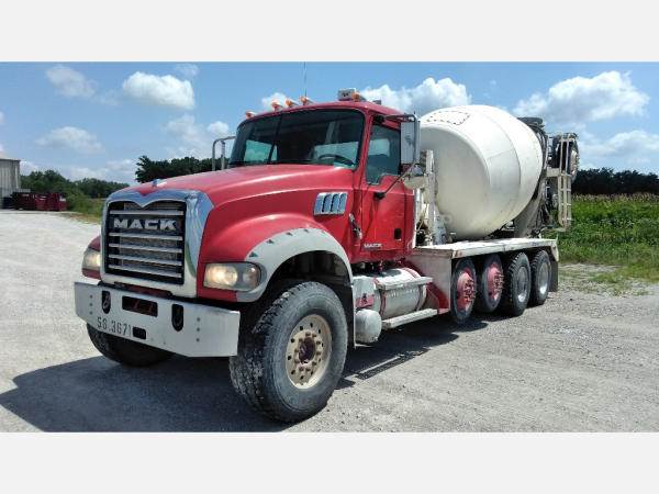 2010 Mack Granite GU713 Mixer / Ready Mix / Concrete Truck For Sale ...