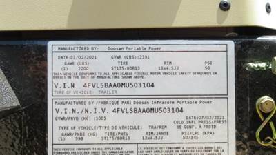 2021 Doosan LCV6 Light Tower For Sale, 4,566 Hours | Livingston, TX ...