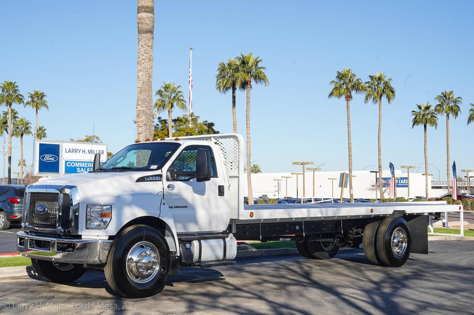 2024 Ford F-650 XL Flatbed Truck - Scelzi Flatbed / Platform Body For ...