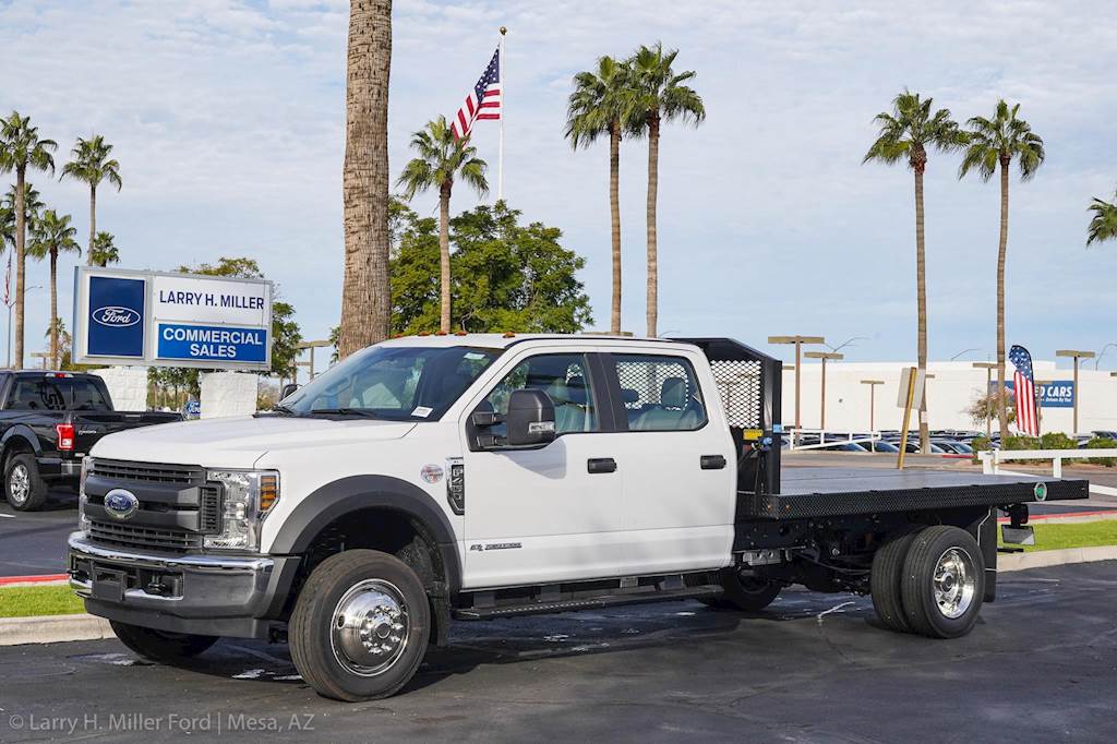 2019 Ford F-450 XL Crew Cab Flatbed Truck - Monroe Flatbed / Platform ...