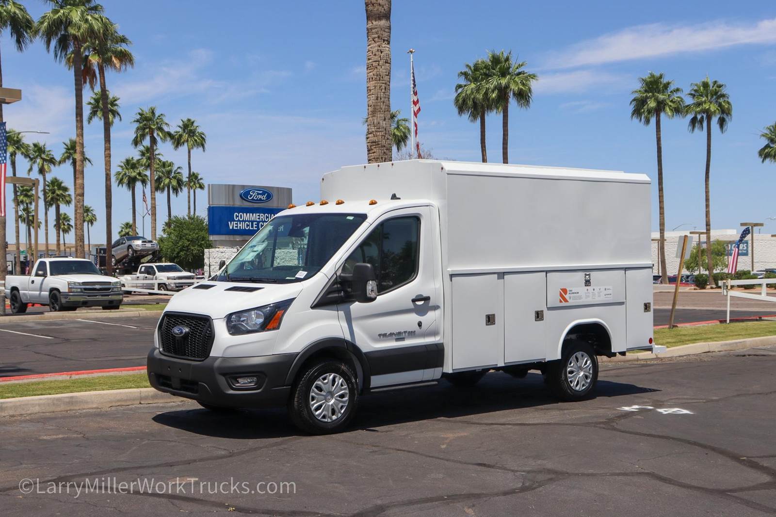 2023 Ford Transit Single Axle Service Van - 3.5L ECOBOOST V6, 325HP, 10 ...