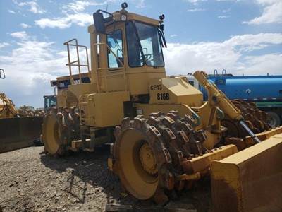 1985 Caterpillar 816B Landfill Compactor For Sale, 11,877 Hours ...