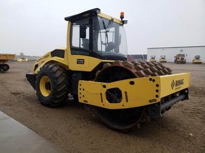 2018 BOMAG BW213PDH-5 Padfoot Roller Compactor For Lease/Rent, 1,309 ...