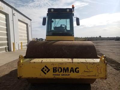 2014 BOMAG BW211D-50 Smooth Drum Roller Compactor For Lease/Rent, 2,165 ...