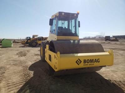 2015 BOMAG BW211D-50 Smooth Drum Roller Compactor For Sale, 2,720 Hours ...