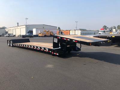 2024 BWS 40-TON AIR DETACHABLE GOOSENECK Double Drop Trailer For Sale ...