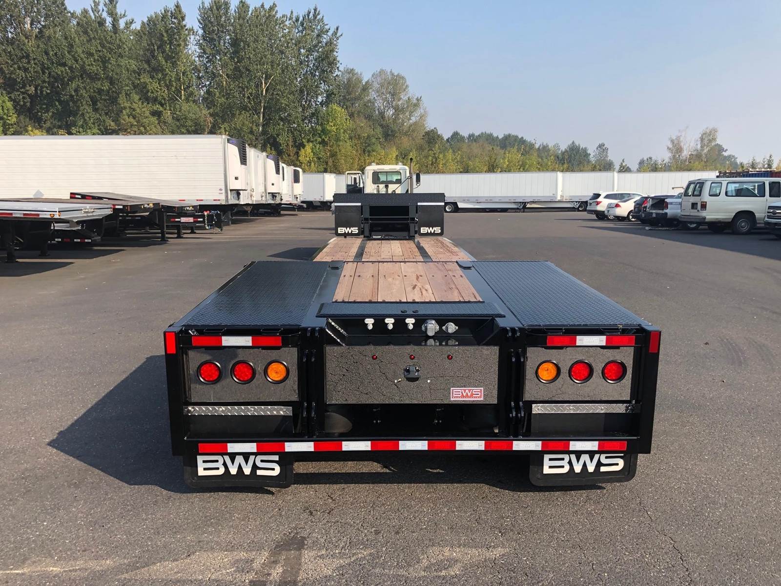2024 BWS 40-TON AIR DETACHABLE GOOSENECK Double Drop Trailer For Sale ...