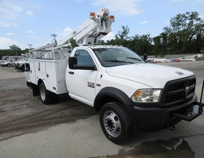 2016 Dodge Ram 4500 Boom / Bucket Truck - 2015 ALTEC AT200A Aerial Lift ...