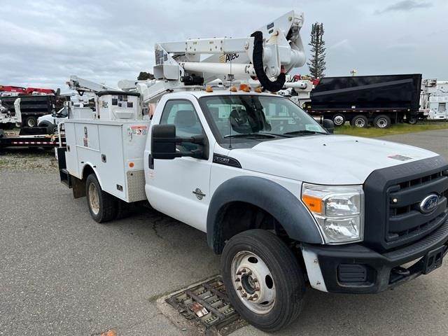 Ford F-550 Boom / Bucket Truck - 2016 ALTEC AT37G Aerial Lift ...