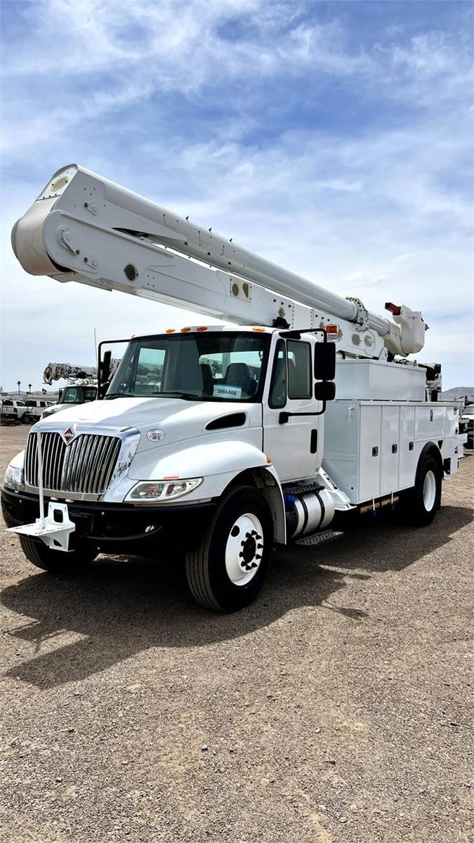 2019 International DuraStar 4300 Boom / Bucket Truck - 2017 ALTEC AA55 Aerial Lift, Automatic ...