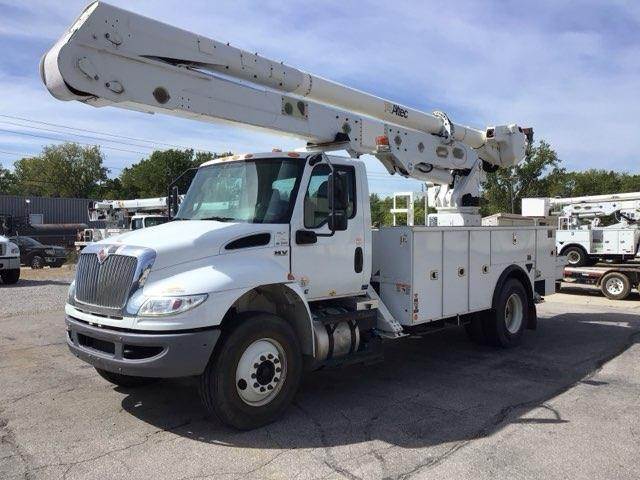 2019 International DuraStar 4300 Boom / Bucket Truck - 2018 ALTEC AA55 MH Aerial Lift, Automatic ...