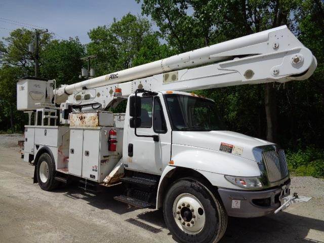 2019 International DuraStar 4300 Boom / Bucket Truck - 2017 ALTEC AA55 MH Aerial Lift, Automatic ...