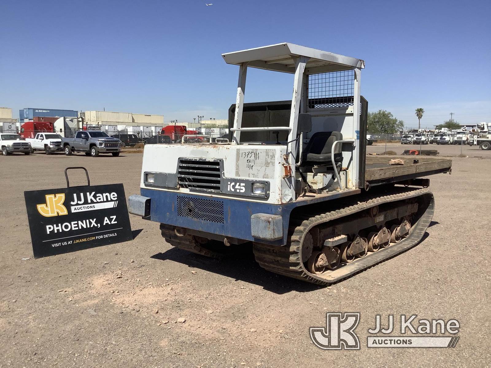 2007 IHI IC45-2 All-Terrain Track Dump For Sale, 1,904 Hours | Phoenix ...