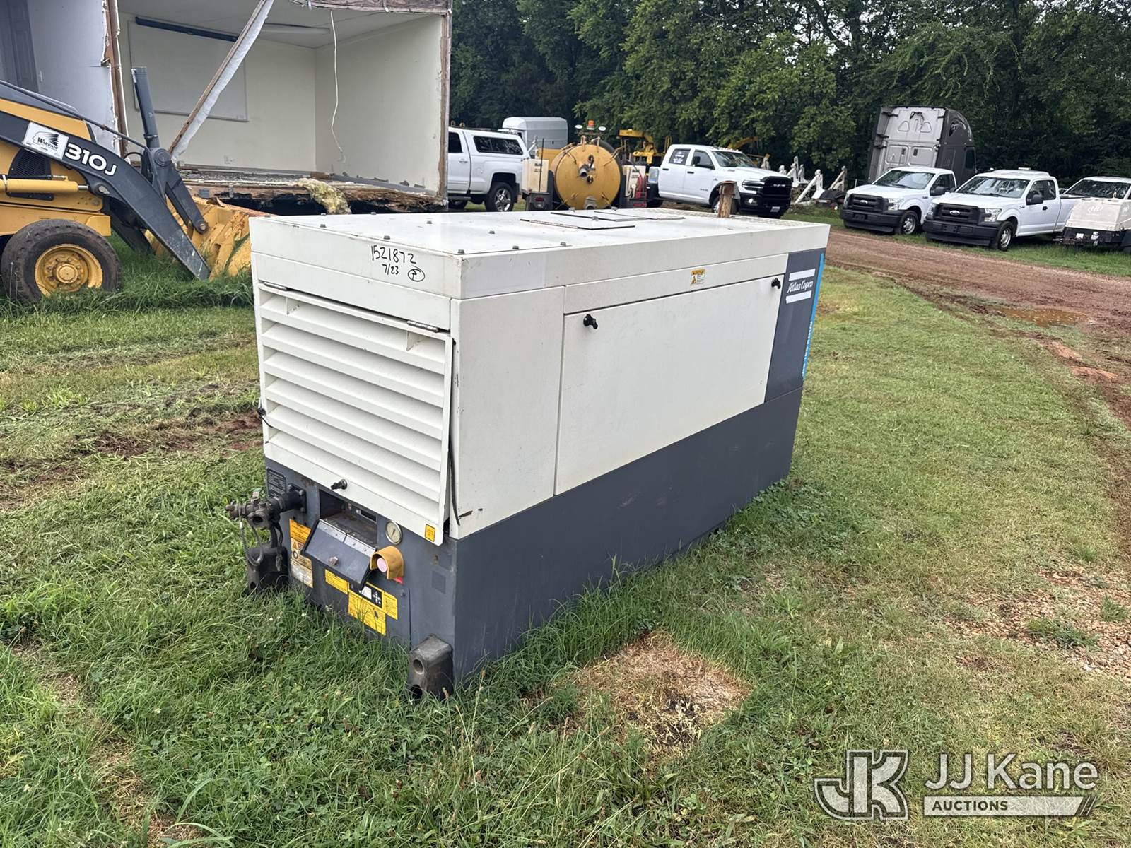 2018 Atlas Copco XAS 185 KDU8 T4 Air Compressor For Sale, 301 Hours ...