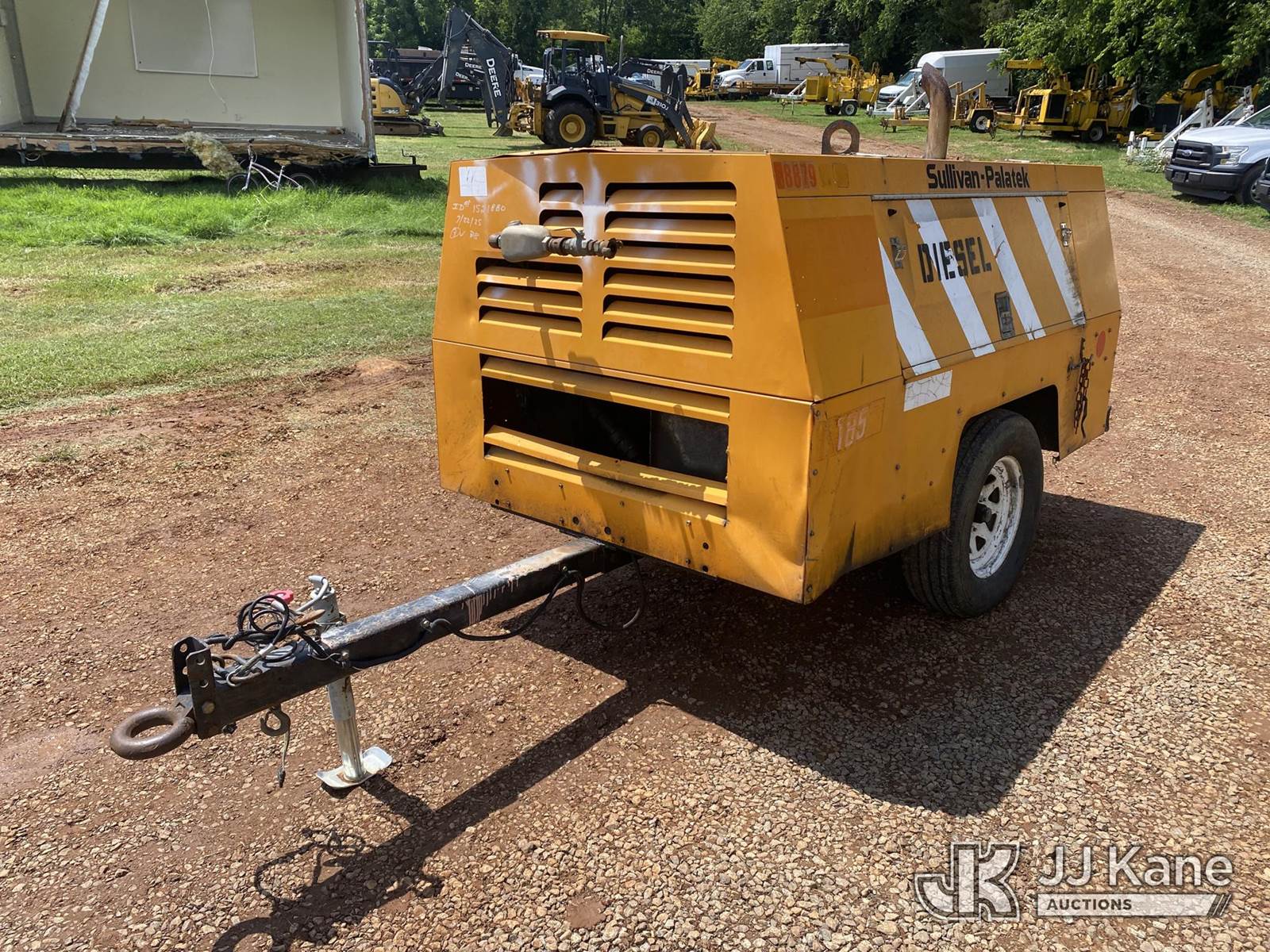 2006 Sullivan-Palatek D185Q11JD Portable Air Compressor For Sale, 1,783 ...