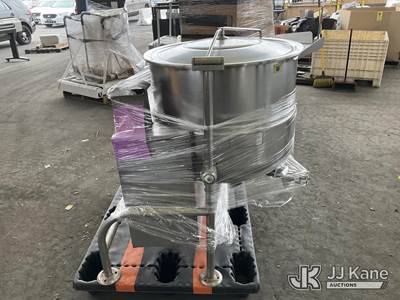 (1 Pallet) Cleveland KGL-25-T 25-Gallon Natural Gas Tilting Steam ...