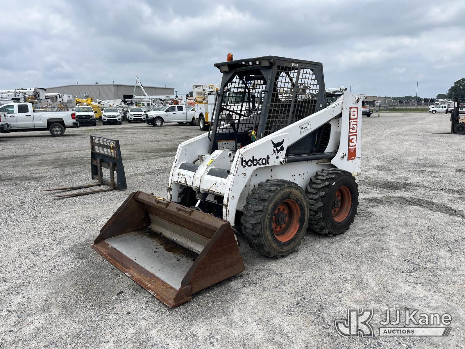 1993 Bobcat 853 Rubber Tired Skid Steer Loader For Sale, 1,375 Hours ...