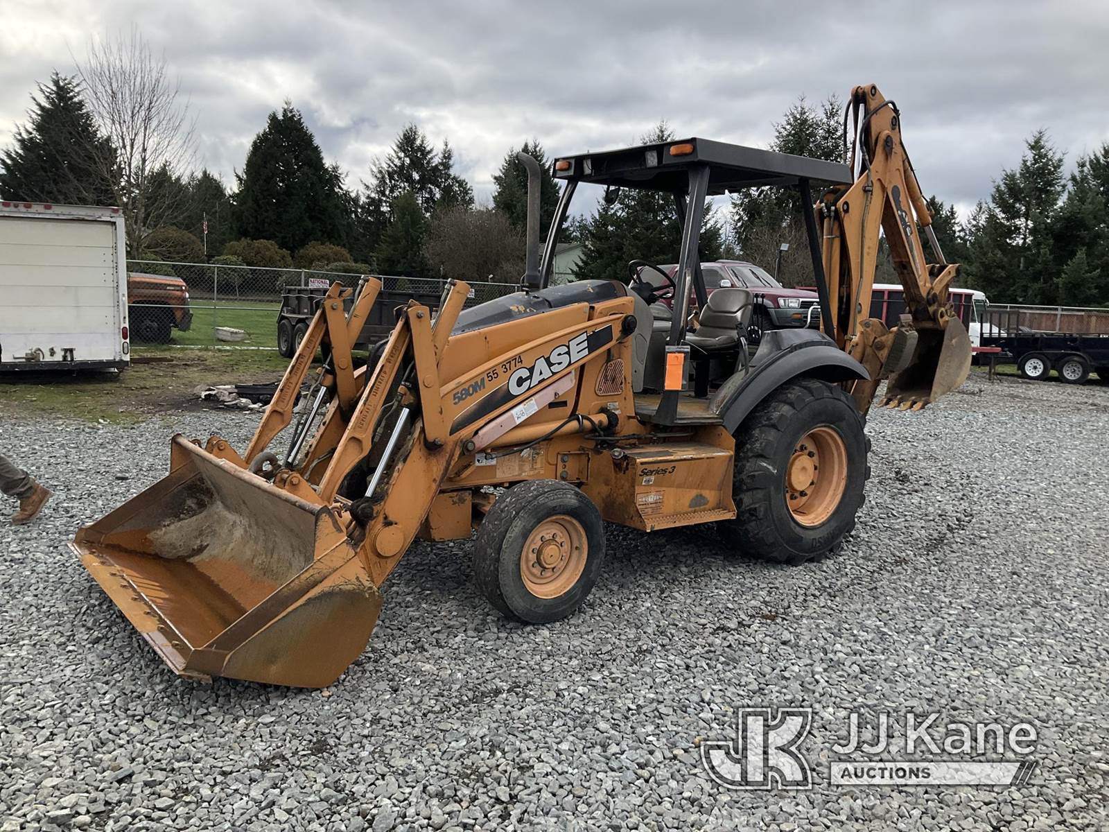 2008 Case 580M Series 3 Tractor Loader Backhoe For Sale, 1,377 Hours ...