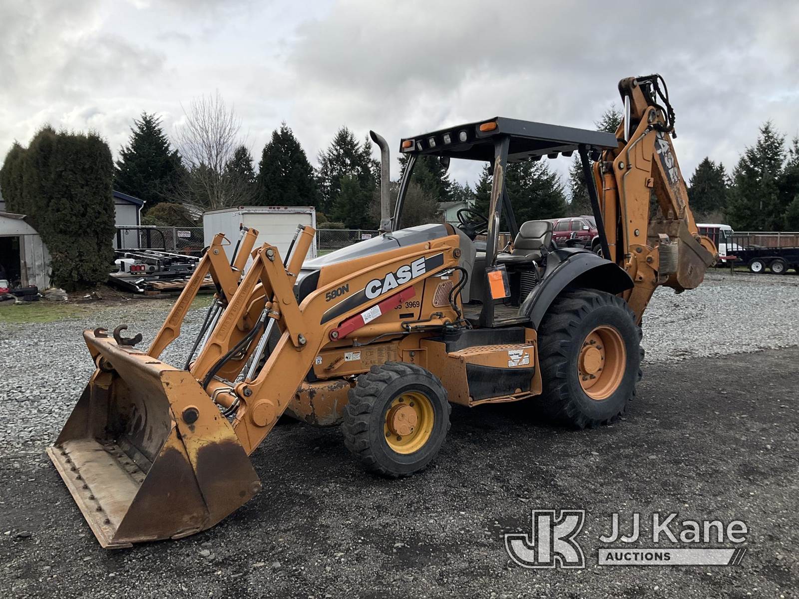 2011 Case 580N 4x4 Tractor Loader Backhoe For Sale, 3,332 Hours ...