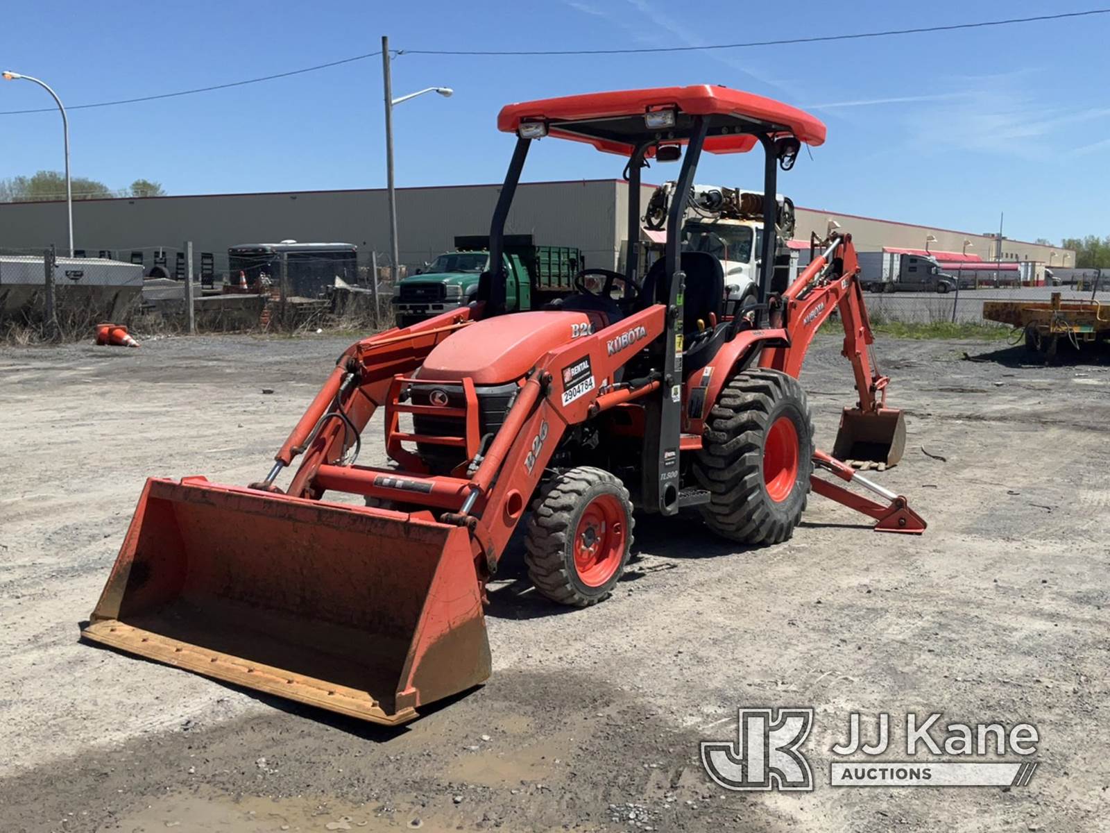 2019 Kubota B26 4x4 Mini Tractor Loader Backhoe For Sale, 940 Hours ...
