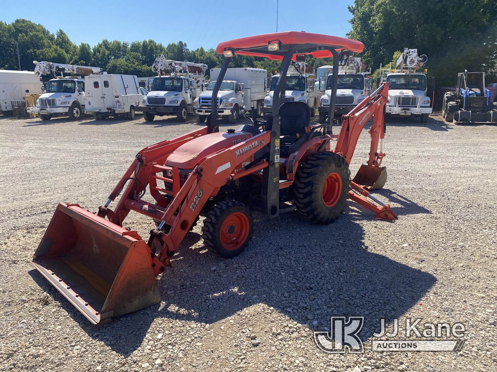 2019 Kubota B26 4x4 Mini Tractor Loader Backhoe For Sale, 955 Hours ...