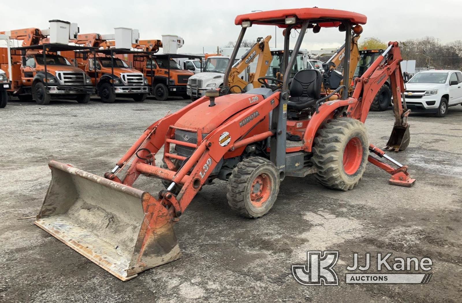2006 Kubota L39 4x4 Mini Tractor Loader Backhoe For Sale, 2,839 Hours ...