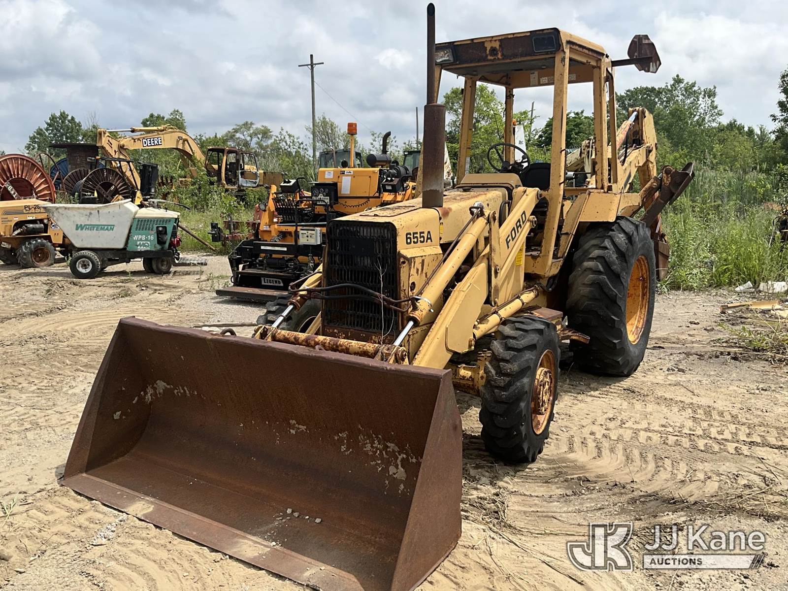 1988 New Holland/Ford 655A Tractor Loader Backhoe For Sale, 5,892 Hours ...