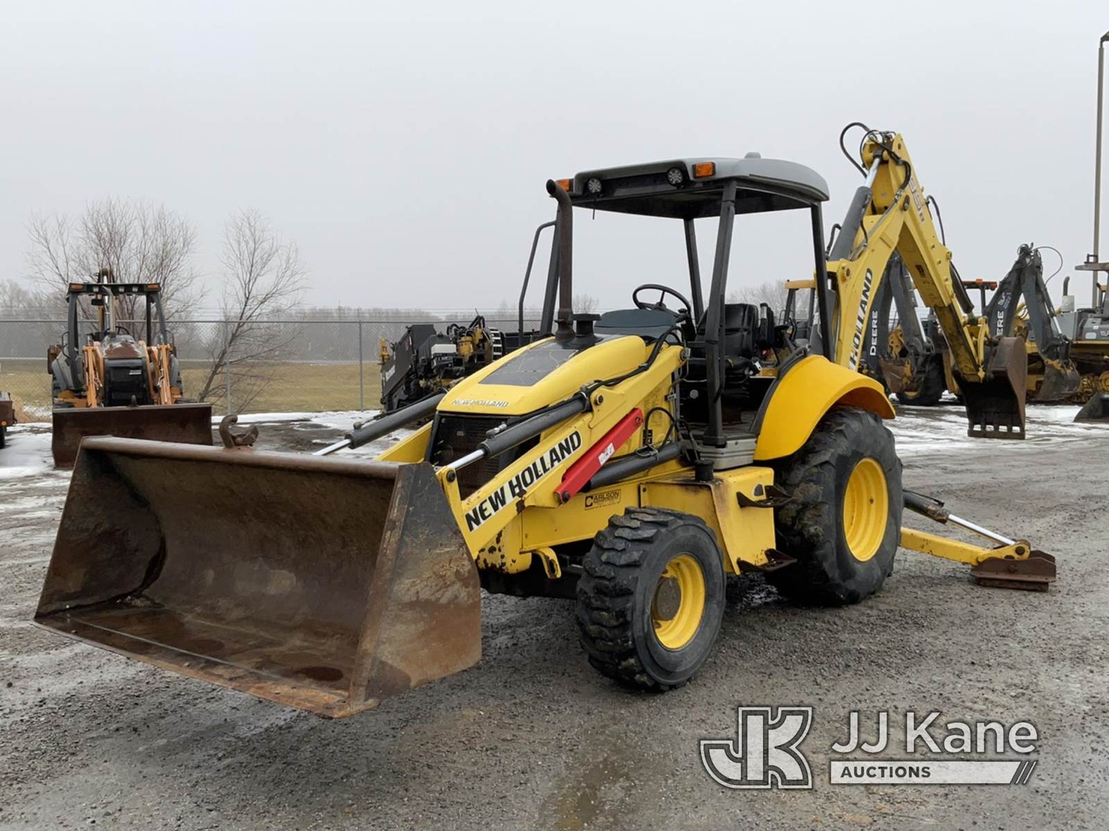 2008 New Holland B95B 4x4 Tractor Loader Backhoe For Sale | Maple Lake ...