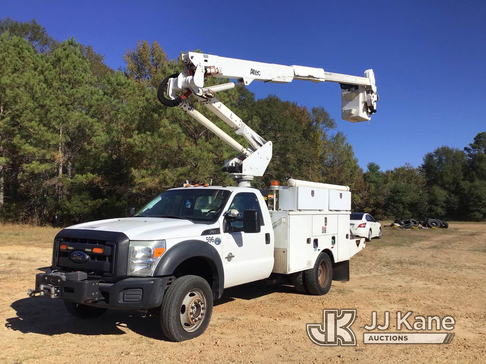 2013 Altec AT37G, 42 ft, Articulating & Telescopic Bucket Truck For ...