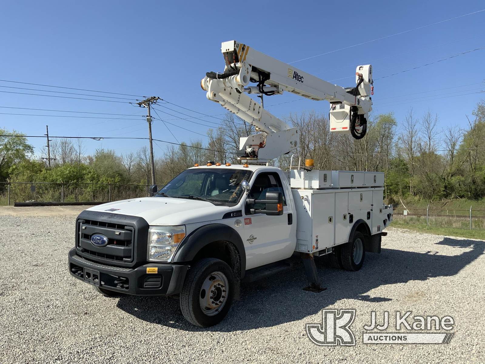 2015 Altec AT40M, 45 ft, Articulating & Telescopic Material Handling ...