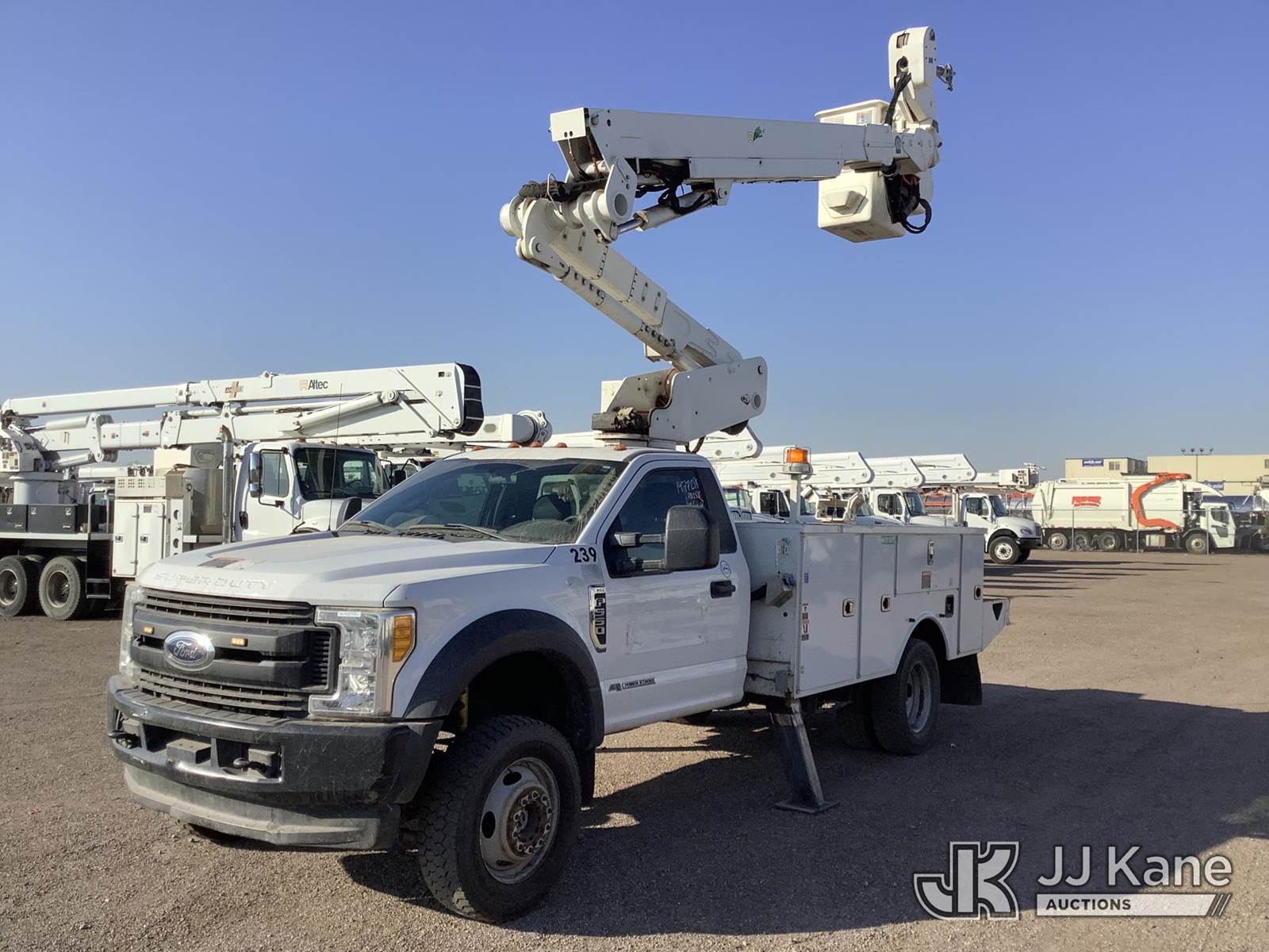 2017 Altec AT40-MH, 45 ft, Articulating & Telescopic Material Handling ...
