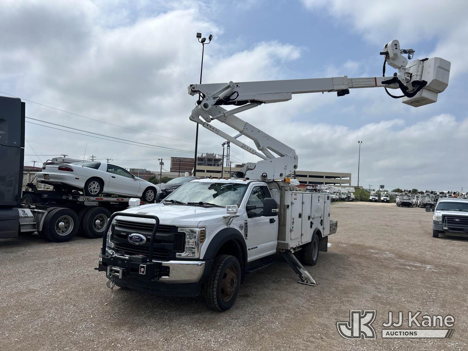 2019 Altec AT41M, 46 ft, Articulating & Telescopic Material Handling Bucket Truck For Sale ...