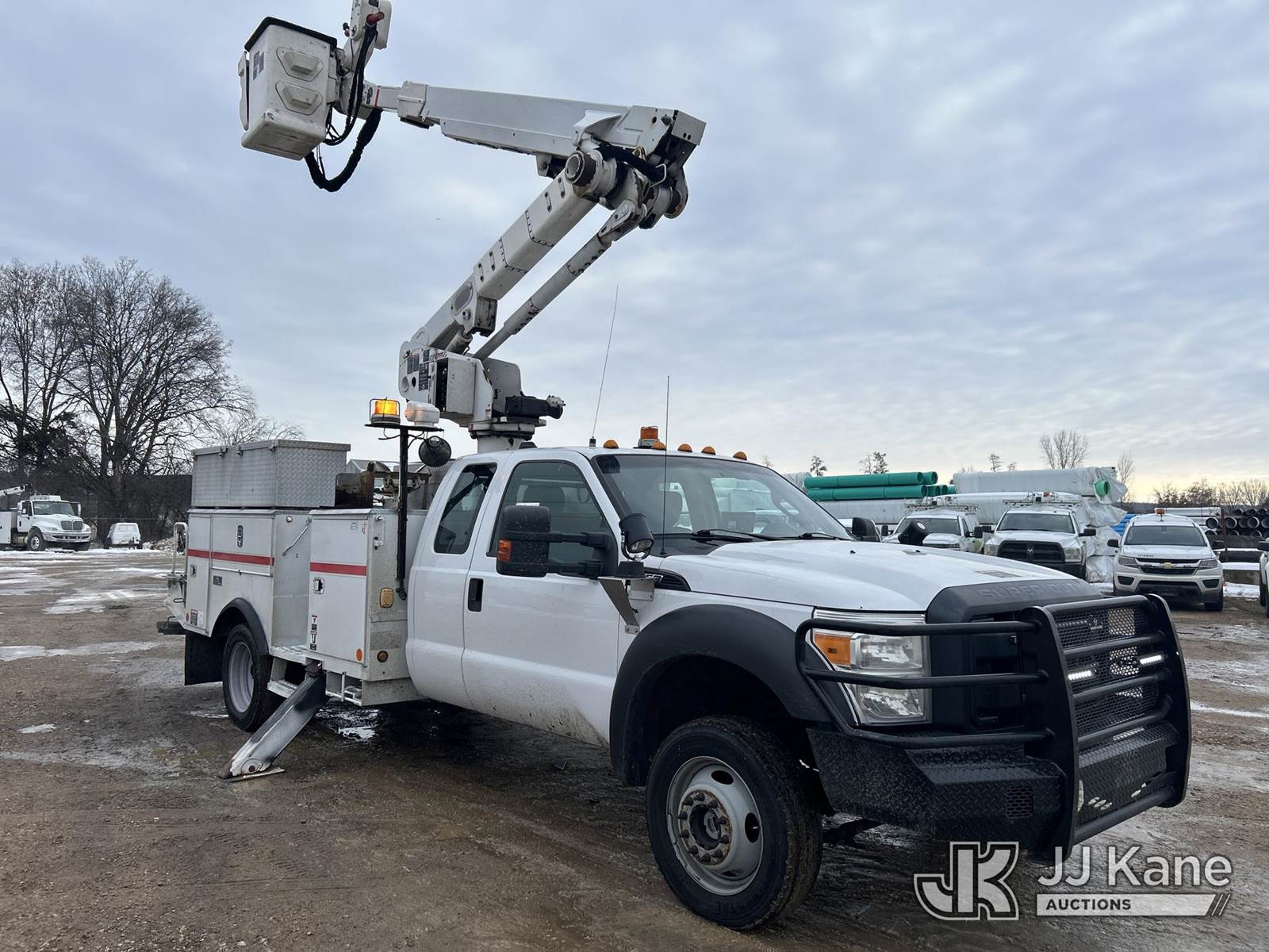 2014 Altec AT40M, 45 ft, Articulating & Telescopic Material Handling ...