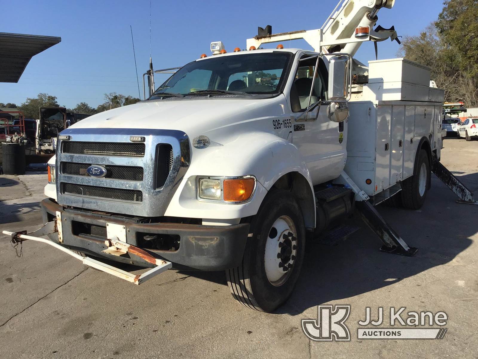 2011 Altec AM55, 60 ft, Over-Center Material Handling Bucket Truck For ...