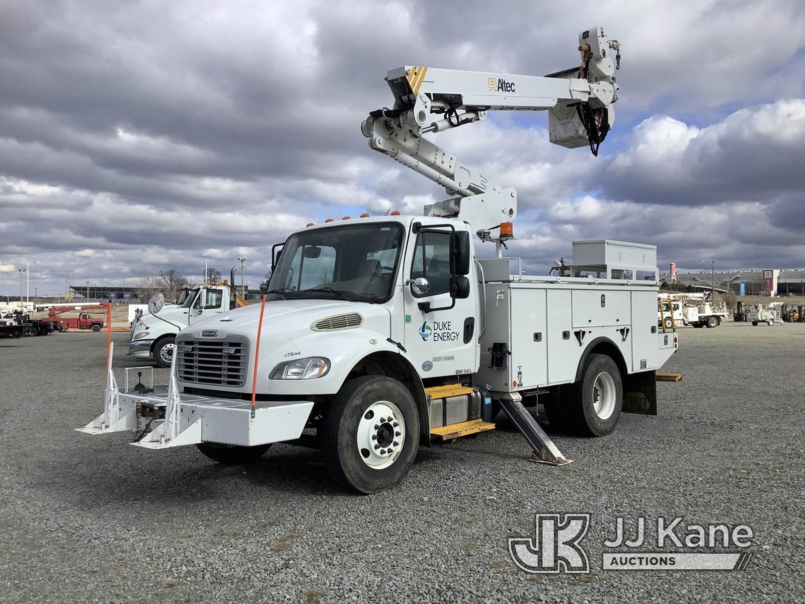 2014 Altec AT40-MH, 45 ft, Articulating & Telescopic Material Handling ...
