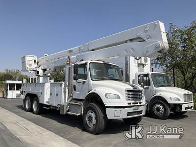 Altec A77-T, Material Handling Bucket Truck with two-man bucket & 4 hyd ...