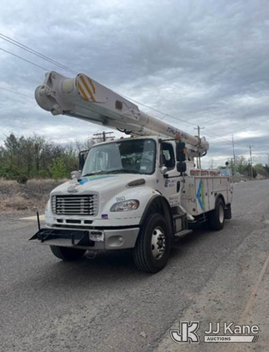 2013 Altec AM855-MH, 60 ft, Over-Center Material Handling Bucket Truck ...