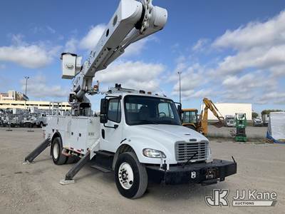 2014 Altec AM55-E, 60 ft, Over-Center Material Handling Bucket For Sale ...