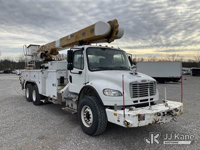 2015 Altec AM55-E68, 73 ft, Over-Center Material Handling Elevator ...