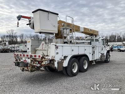 2015 Altec AM55-E68, 73 ft, Over-Center Material Handling Elevator ...